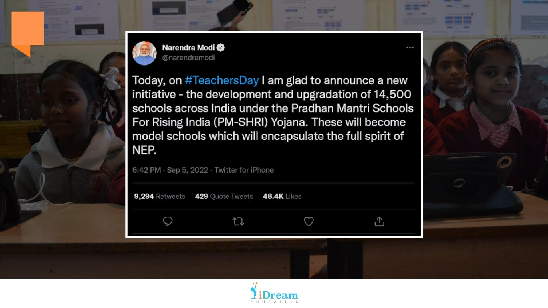 PM Shri SchemeUpgrading Government Schools as per NEP