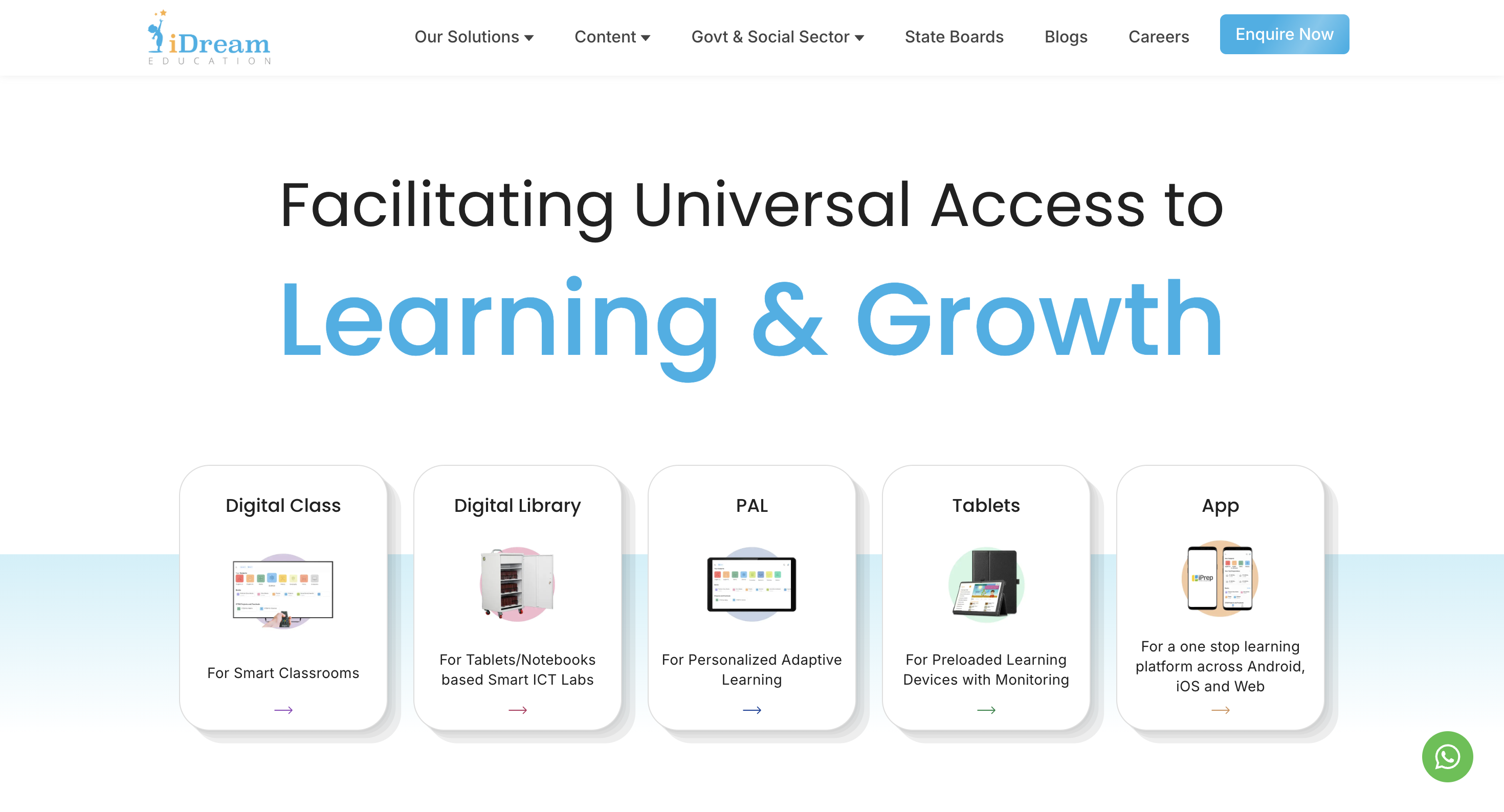 iDream Education: Innovative Digital Learning Solutions for Schools