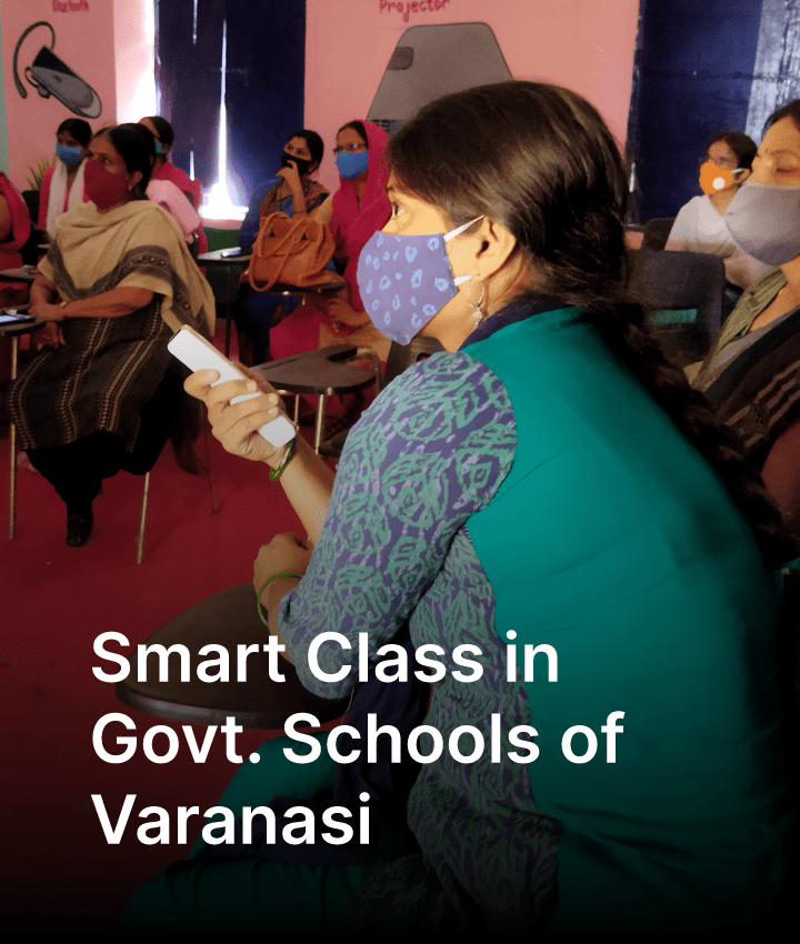 Smart class in Government Schools of Varanasi | iDream Education