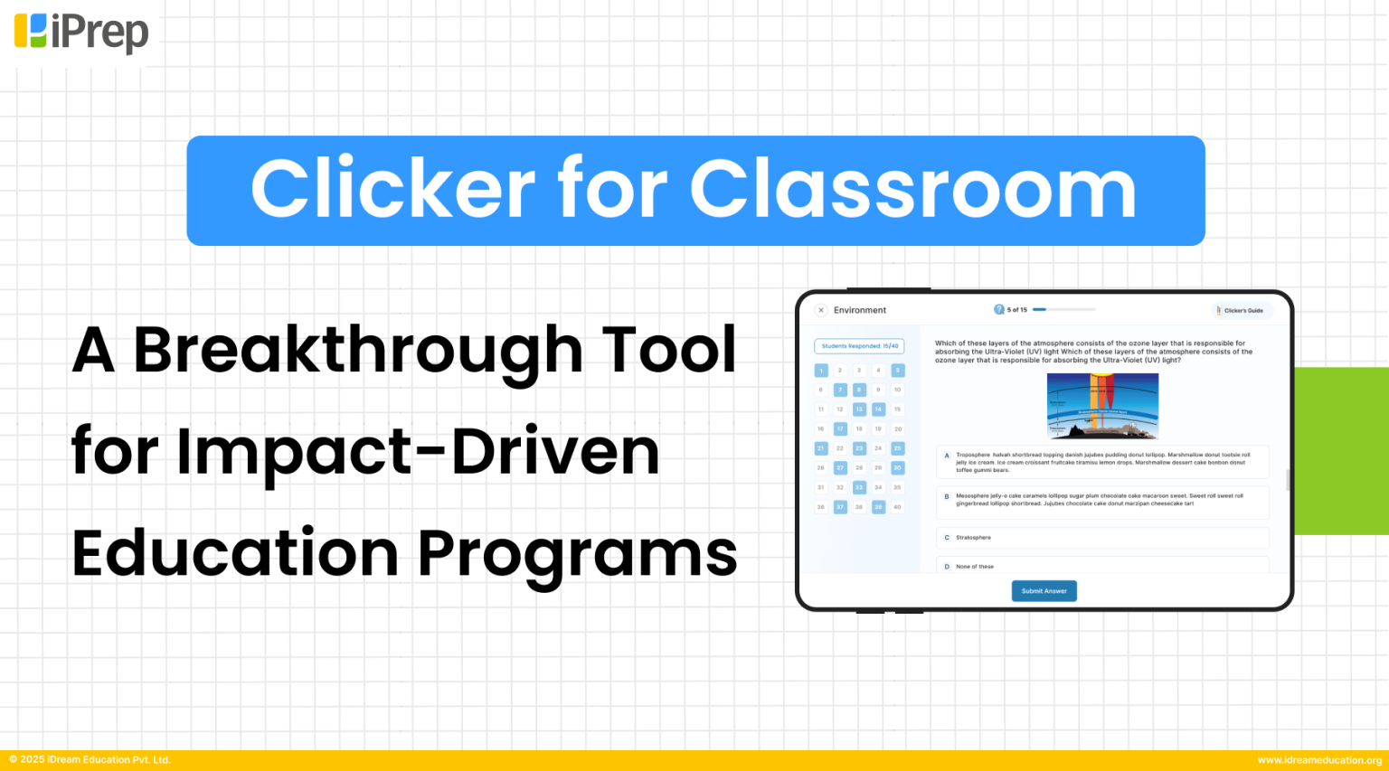 Clicker-based assessment Archives - iDream Education